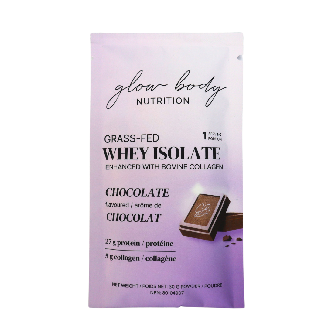 Glow Protein Chocolate - Single Serve (30g) – Glow Body Nutrition